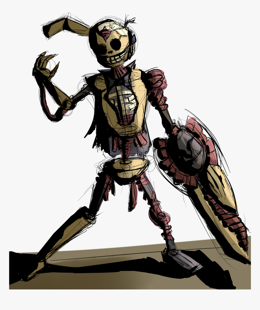 Fnaf Stylized Scraptrap, HD Png Download , Transparent Png Image - PNGitem