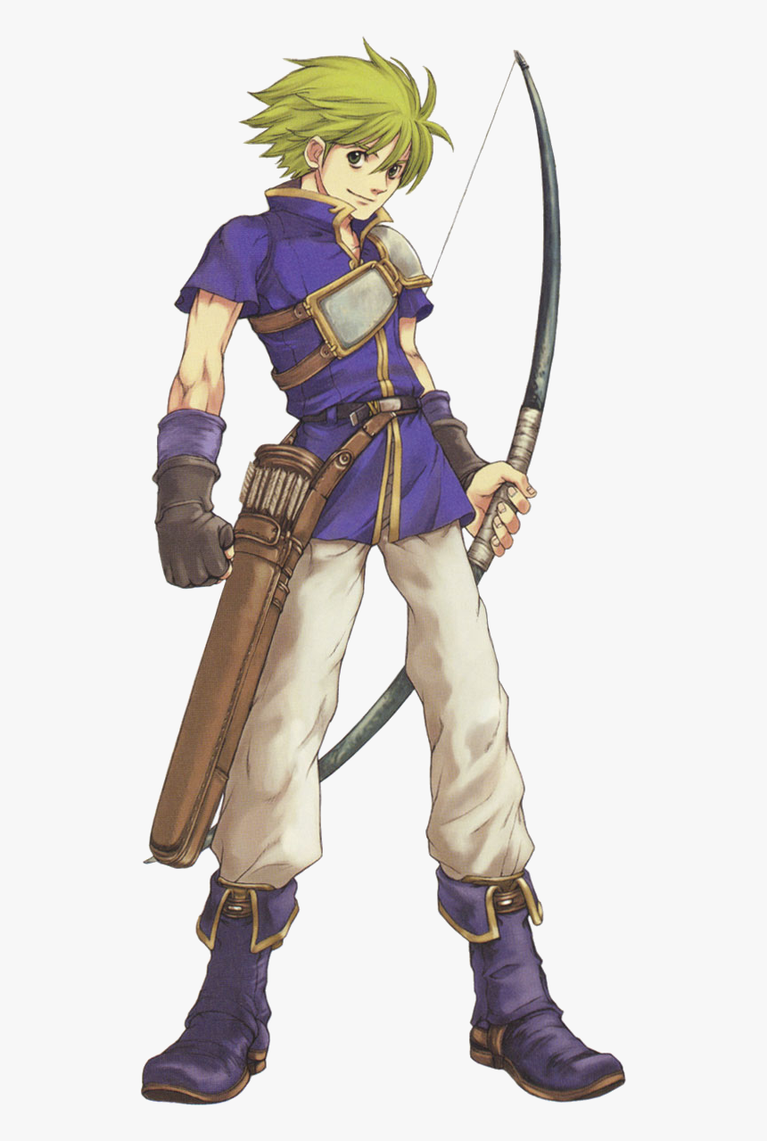 Feft Wolt - Fire Emblem Bow Users, HD Png Download , Transparent Png ...