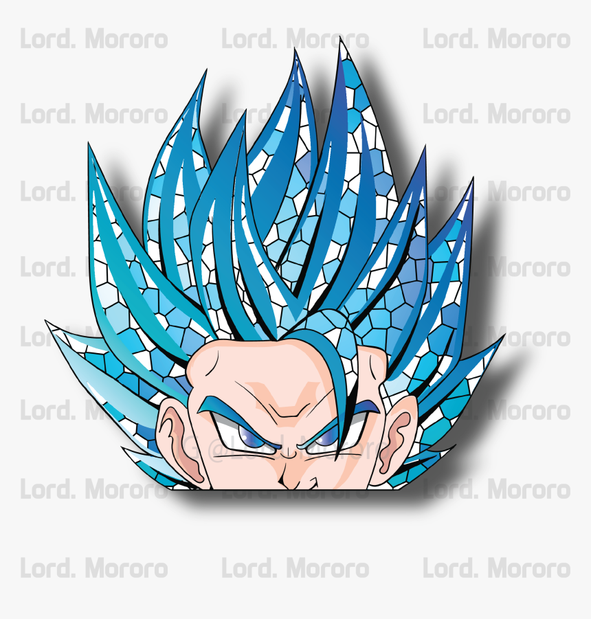 Image Of Saiyan Blue - Illustration, HD Png Download , Transparent Png ...