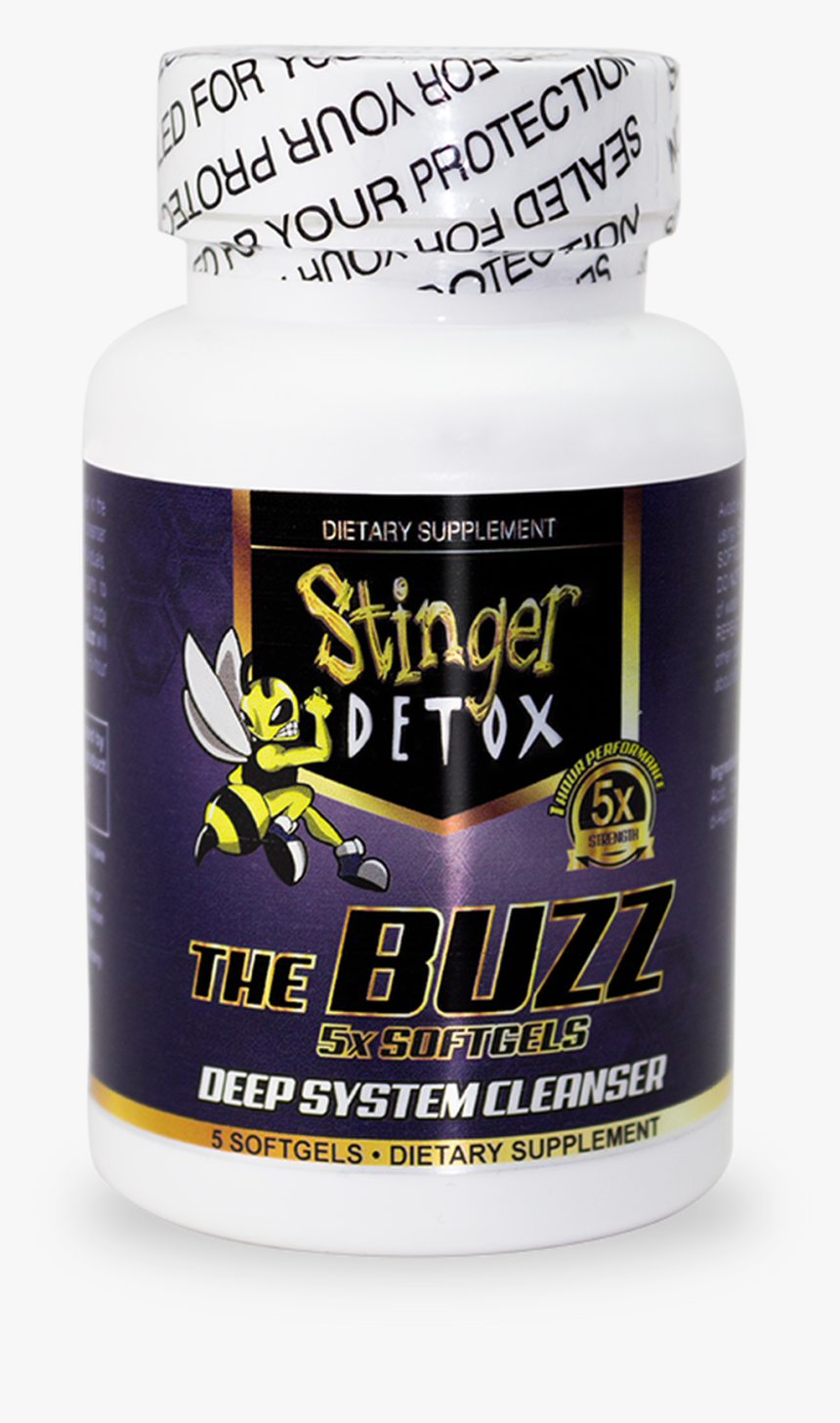 Stinger Buzz 5x Extra Strength Softgels - Bee, HD Png Download , Transparent Png Image - PNGitem
