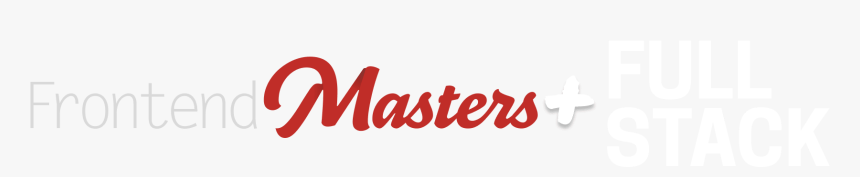 Frontend Masters Logo - Calligraphy, HD Png Download , Transparent Png ...