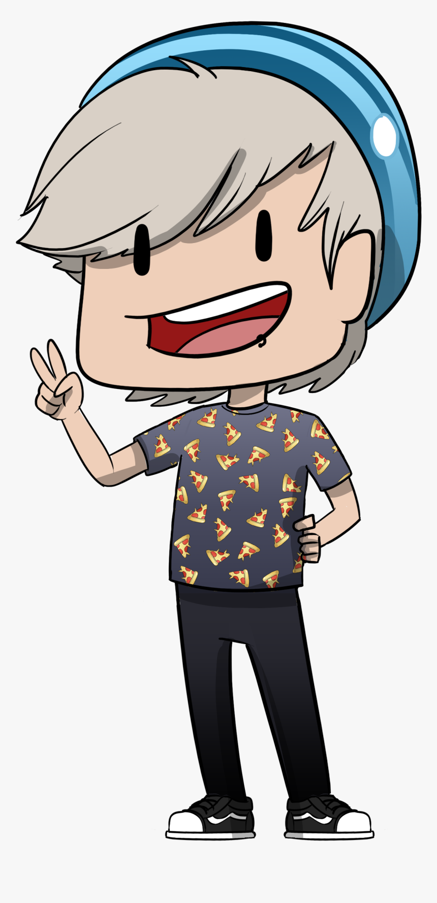 Image Of Cartoon Robby Sticker - Cartoon, HD Png Download , Transparent ...