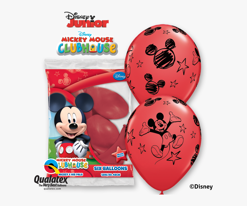 Disney Mickey Mouse And Friends Latex Balloons, HD Png Download ...