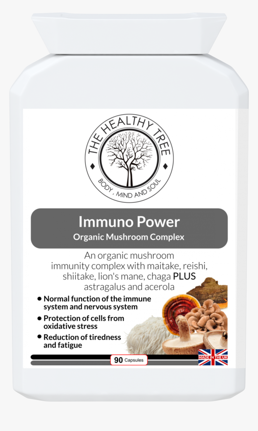 Immuno Power- Mushroom - Shiitake, HD Png Download , Transparent Png Image - PNGitem