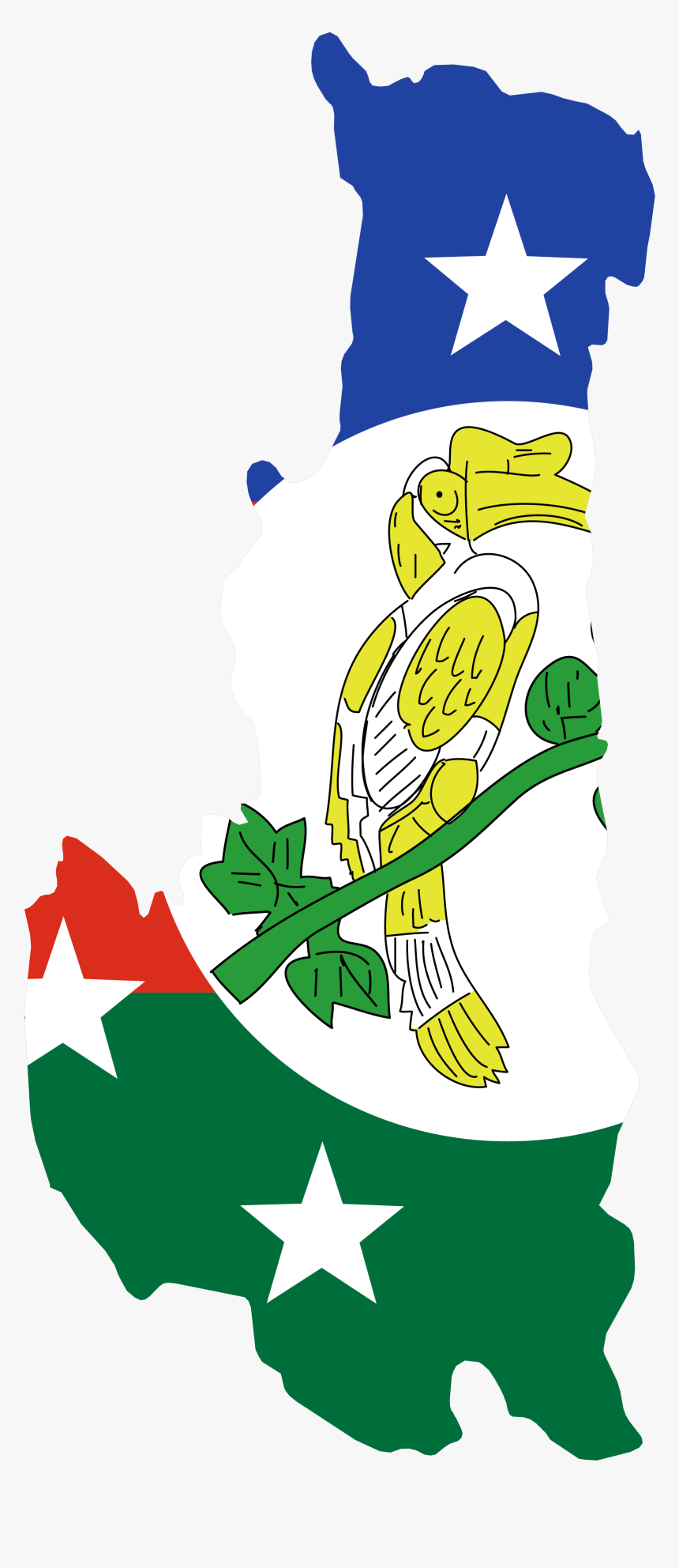 Flag Map Of Chinland - Flag, HD Png Download , Transparent Png Image ...