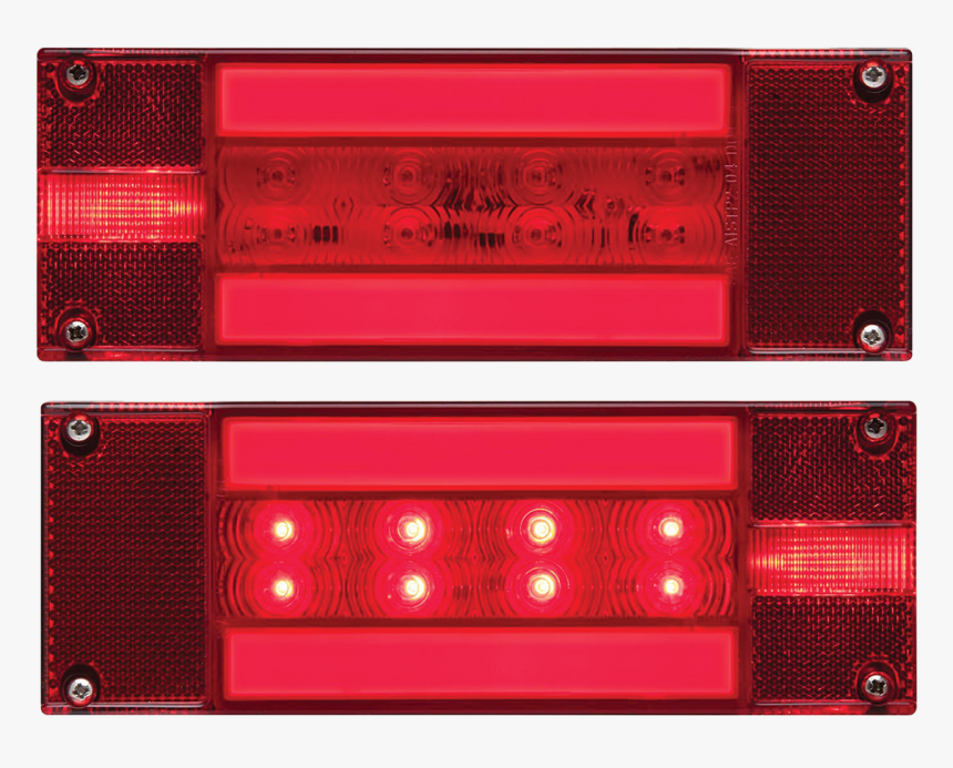 Tll170rk Glolight Retangular Sealed Led Red Stop/turn/tail - Light, HD ...