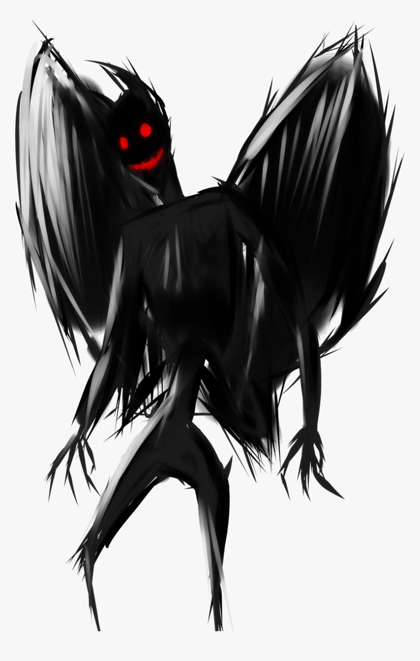 Moth Man Transparent Background - Mothman Png, Png Download ...