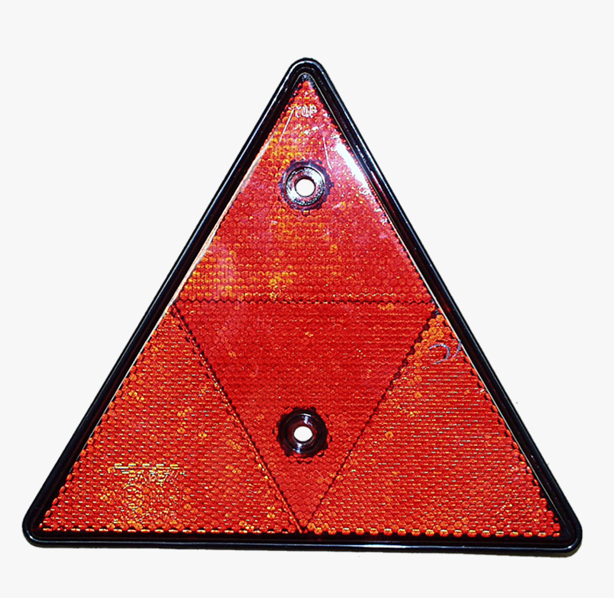 Triangle Reflector Red - Traffic Sign, HD Png Download , Transparent ...