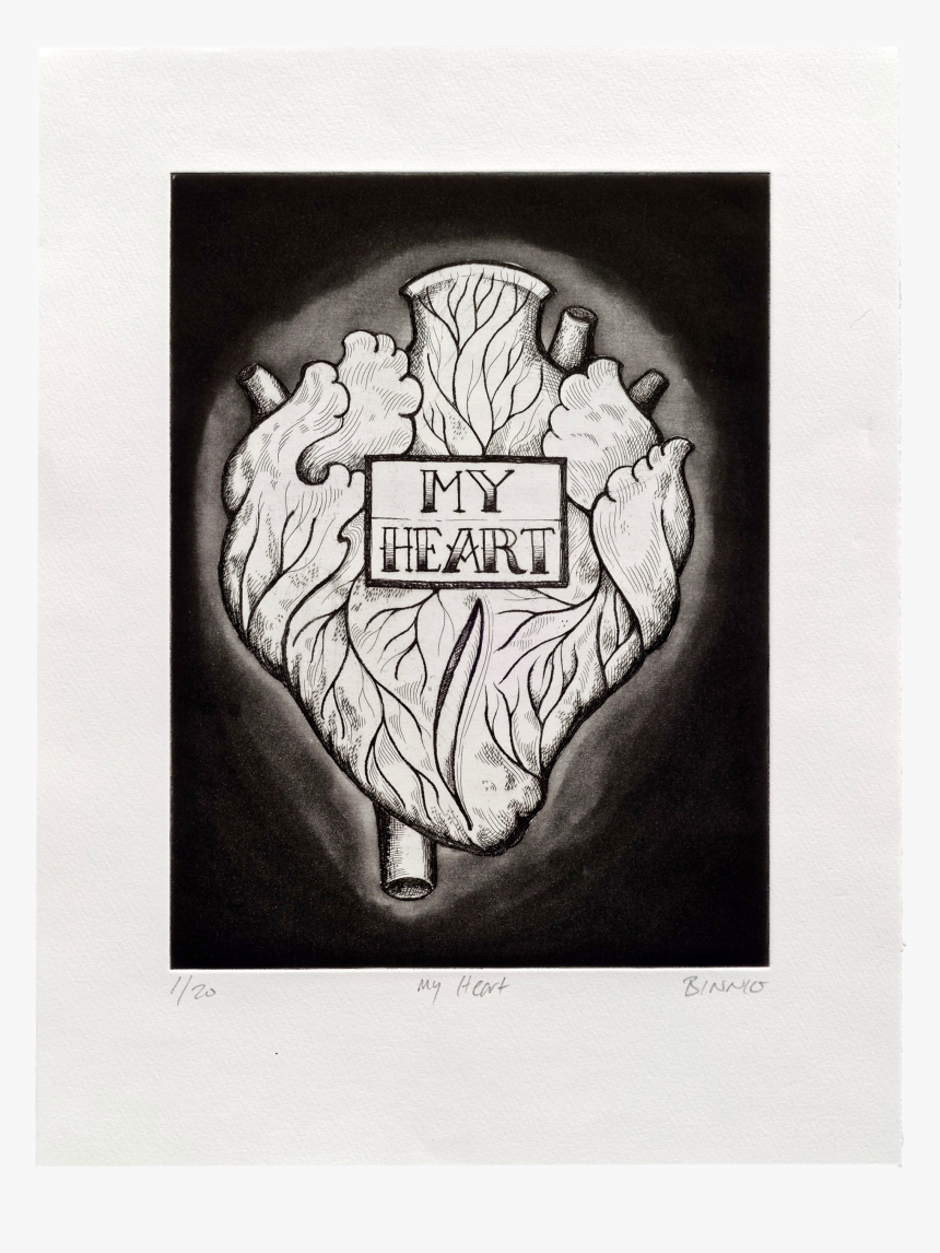 My Heart - Sketch, HD Png Download , Transparent Png Image - PNGitem