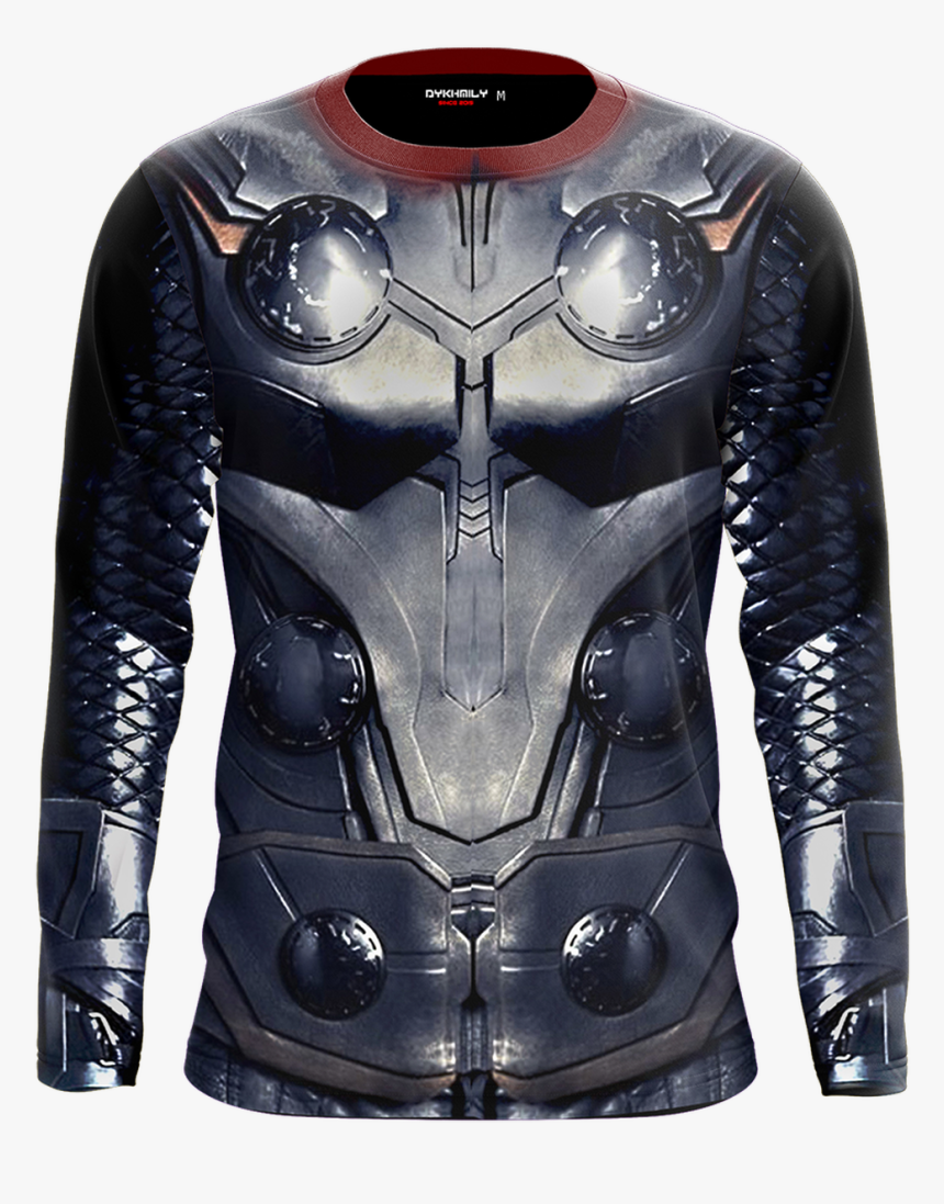 Thor Cosplay 3d Long Sleeve Shirt Tn23242 - Thor Shirt 3d, HD Png ...