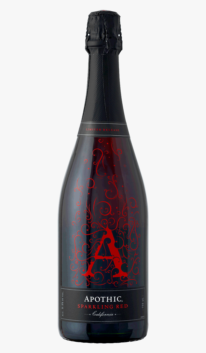 Apothic Red Sparkling Wine, HD Png Download , Transparent Png Image ...