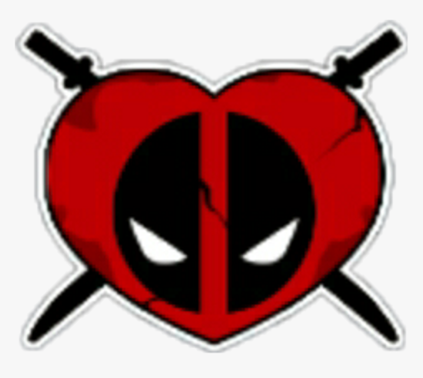 #deadpool #heart #marvel - Emblem, HD Png Download , Transparent Png ...