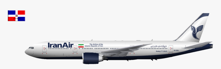 Iran Air Boeing 777, HD Png Download , Transparent Png Image - PNGitem