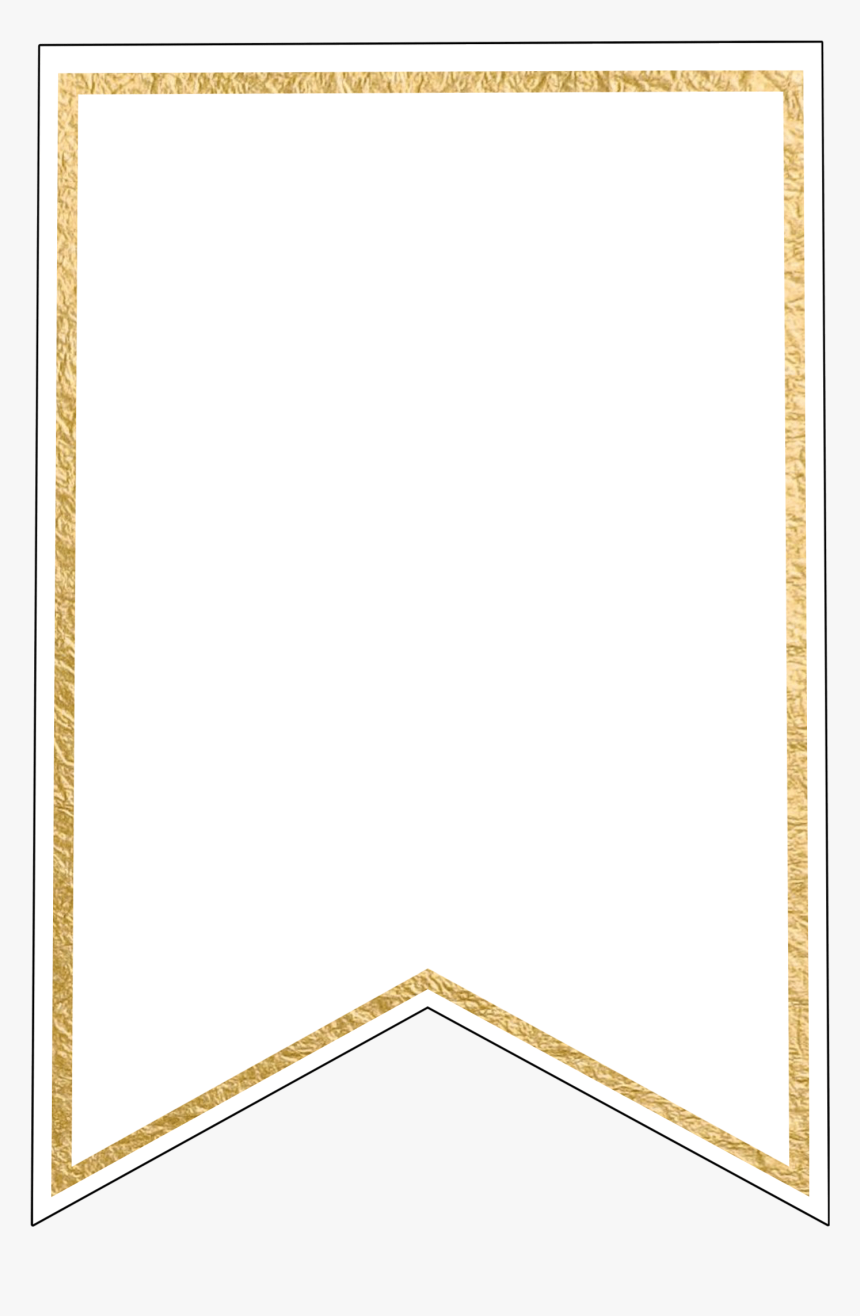 Printable Gold Banner Templates, HD Png Download , Transparent Png ...