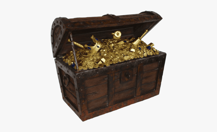 Treasure Chest Png Transparent Pirate Treasure Chest, Png Download ...