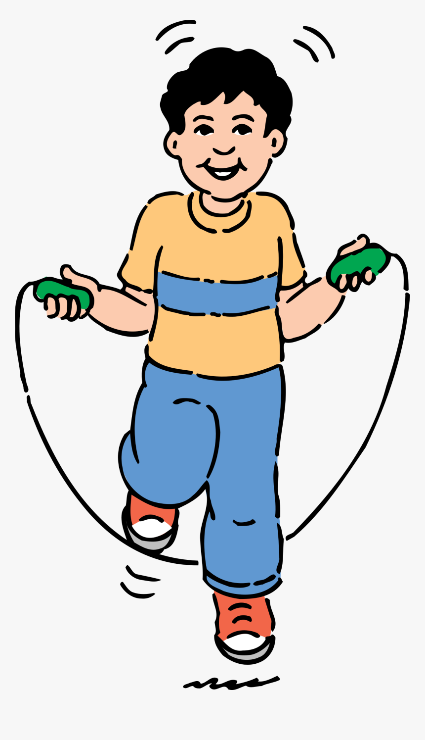 Jumping Clipart Child Jump - Jump Rope Clip Art, HD Png Download ...
