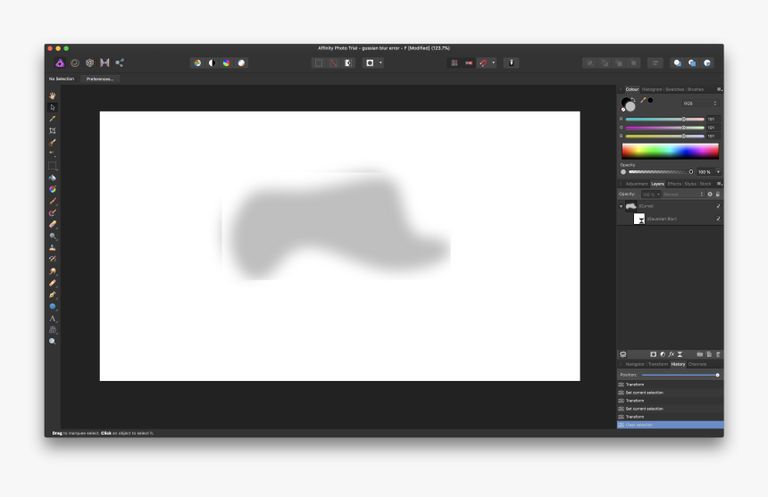 Affinity Designer Blur Edges, HD Png Download , Transparent Png Image ...