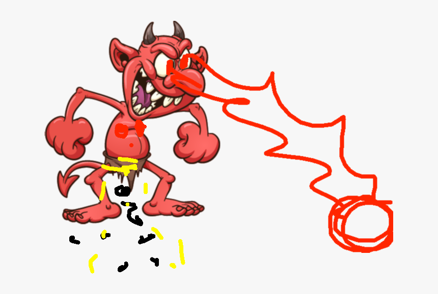 Transparent Red Slash Png - Crazy Devil, Png Download , Transparent Png ...