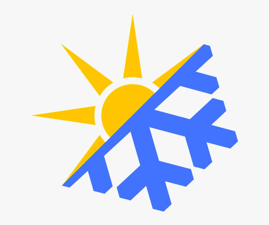 April Weather, Icon, Warm, Cold, Mix, Sun, Snow, April - Clipart Sun ...