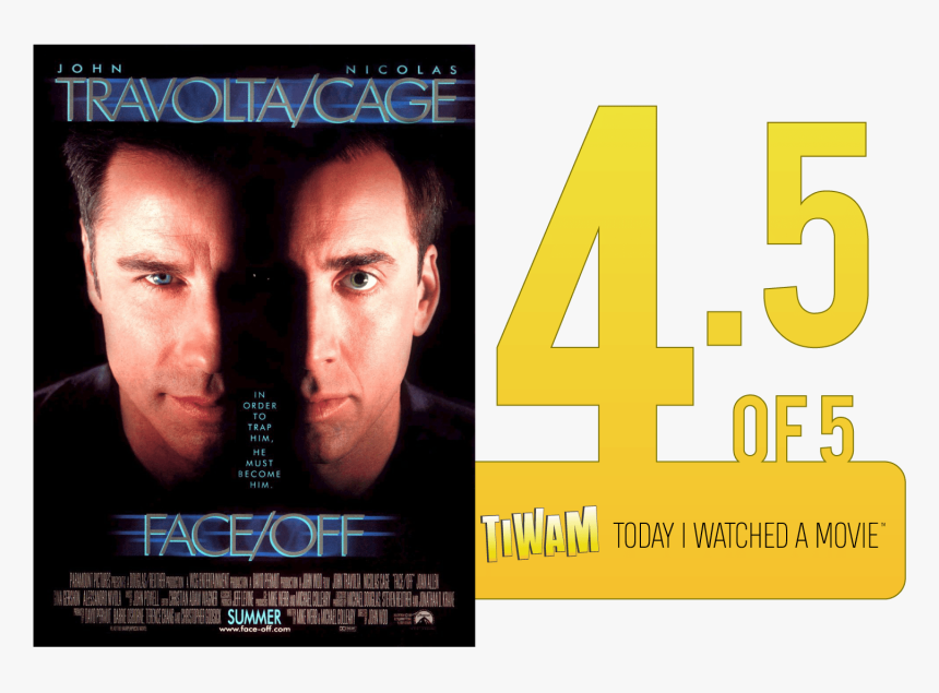 Face Off Poster, HD Png Download , Transparent Png Image - PNGitem