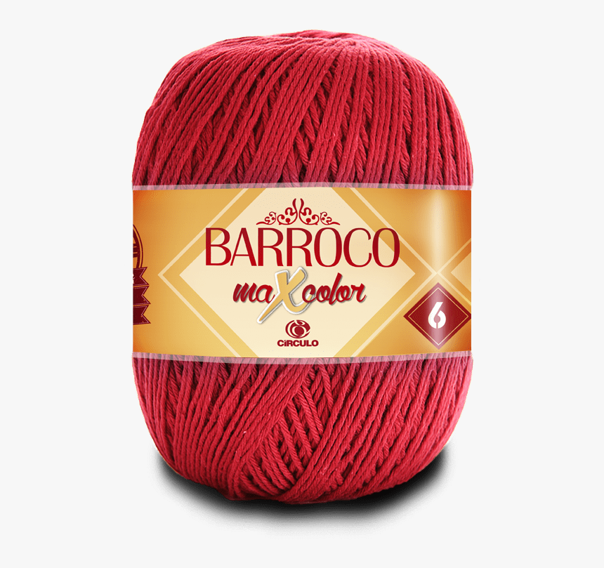 Barbante Barroco Maxcolor Nº6 3402 Vermelho Círculo - Barbante Barroco ...