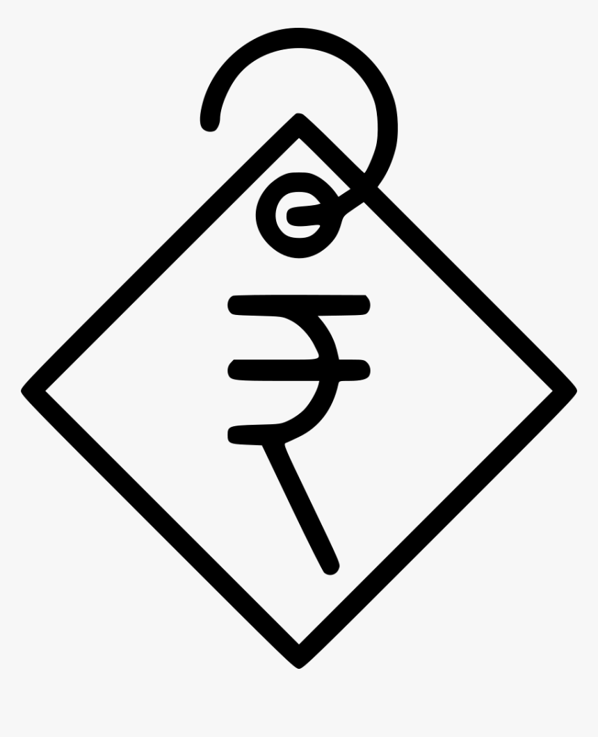 Indian Rupee Currency Price Tag Sale Shopping Svg Png - Price In Rupees ...