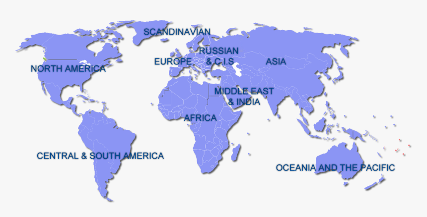 World Map , Png Download - Flag That Has Purple, Transparent Png ...