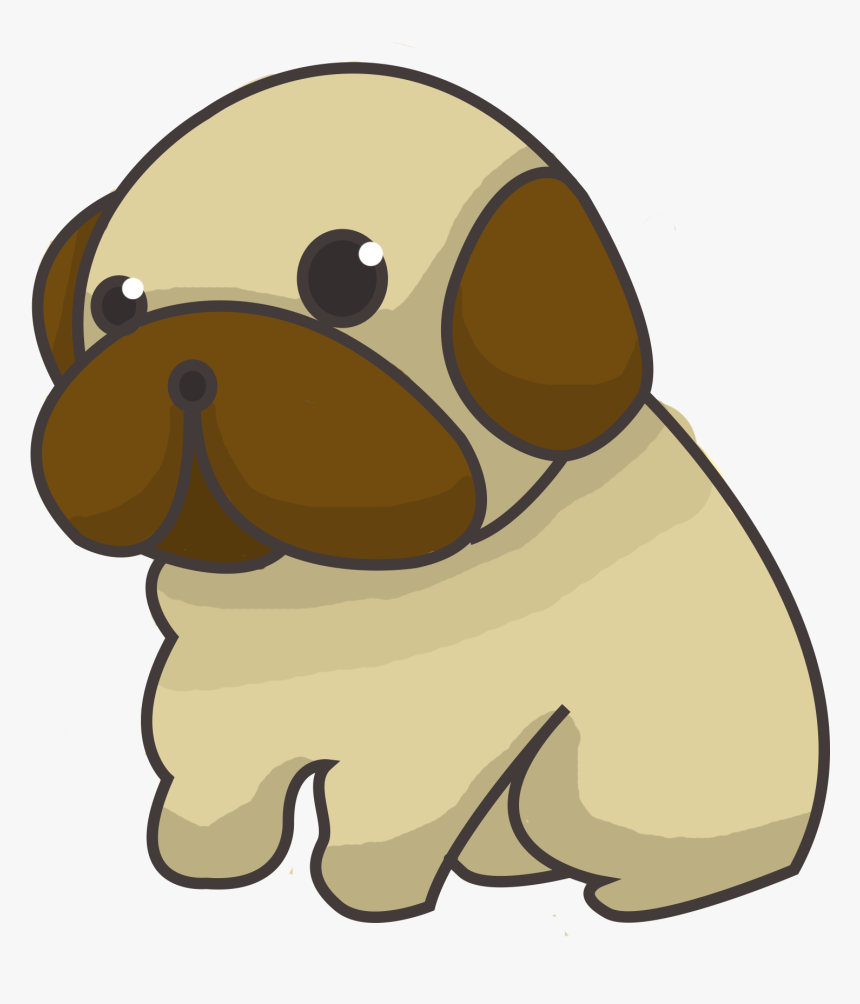 Chibi Pug, HD Png Download , Transparent Png Image - PNGitem