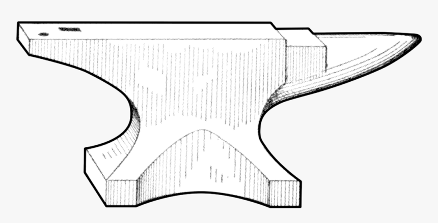 Anvil2 - Line Art, HD Png Download , Transparent Png Image - PNGitem