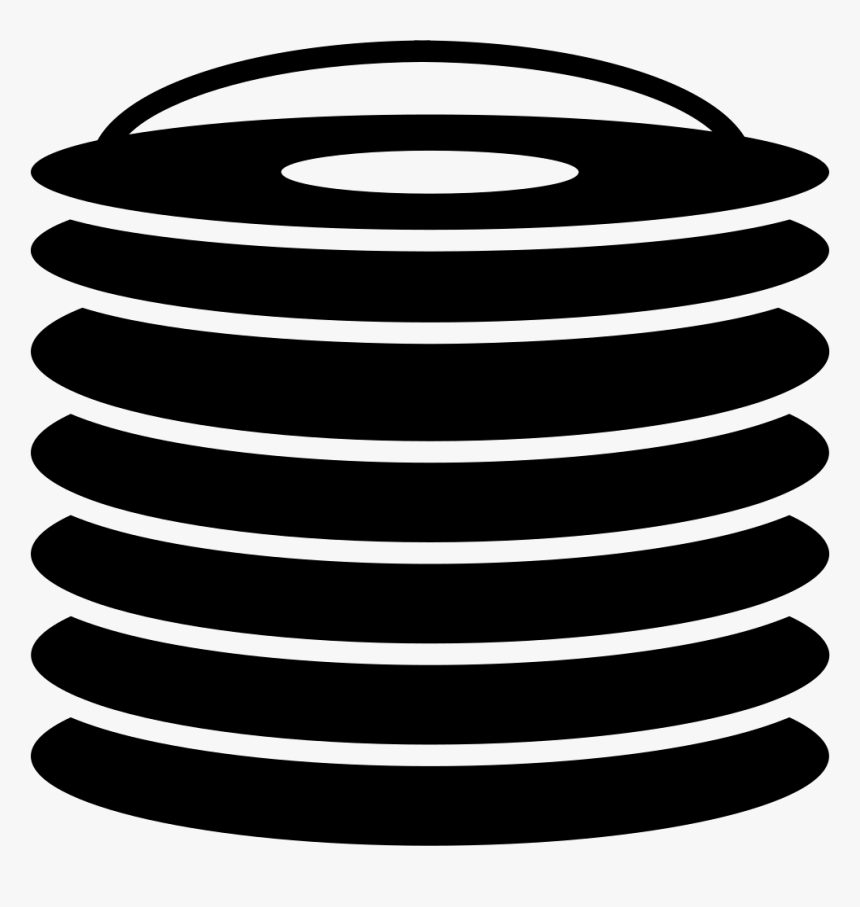 Stacked Vinyl Records - Vinyl Records Stack Icon Free, HD Png Download ...