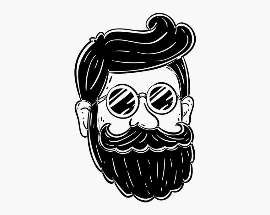 Monster Beard Drawing, HD Png Download , Transparent Png Image - PNGitem