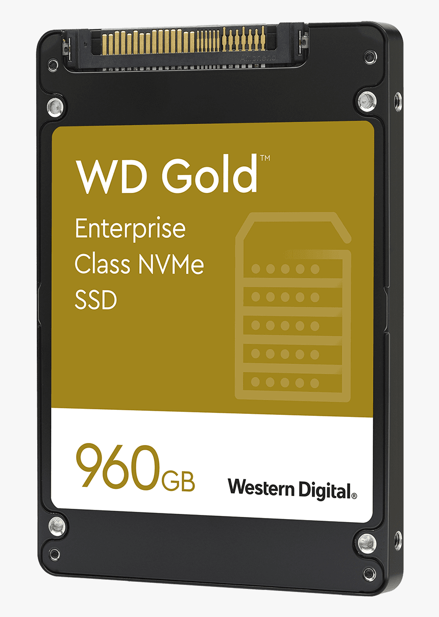 Wd Gold™ Nvme™ Ssd - Western Digital, HD Png Download , Transparent Png ...