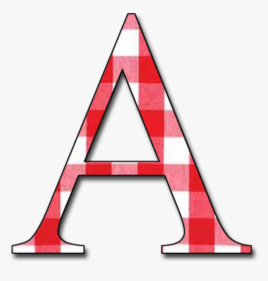 Letter A In Red, HD Png Download , Transparent Png Image - PNGitem