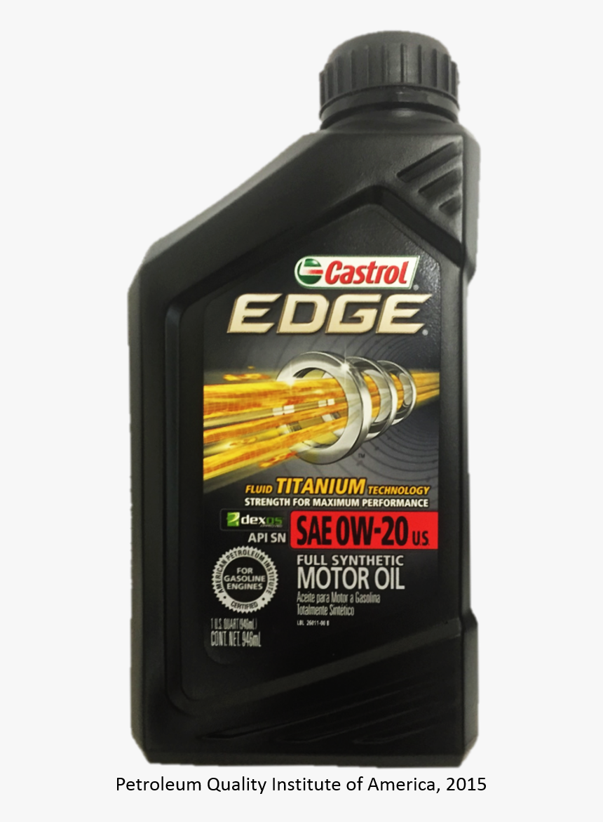 Front Label - Castrol Edge Synthetic 5w20, HD Png Download ...