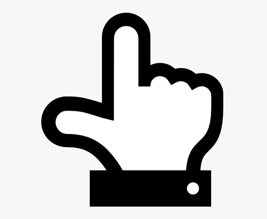 Manita Apuntando Hacia Arriba, HD Png Download , Transparent Png Image ...