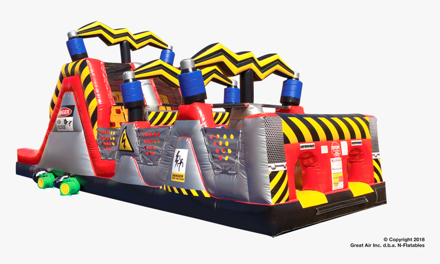 High Voltage Inflatable Obstacle Course - High Voltage Obstacle Course ...