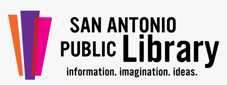 Library Book Collections - San Antonio Public Library Logo, HD Png ...