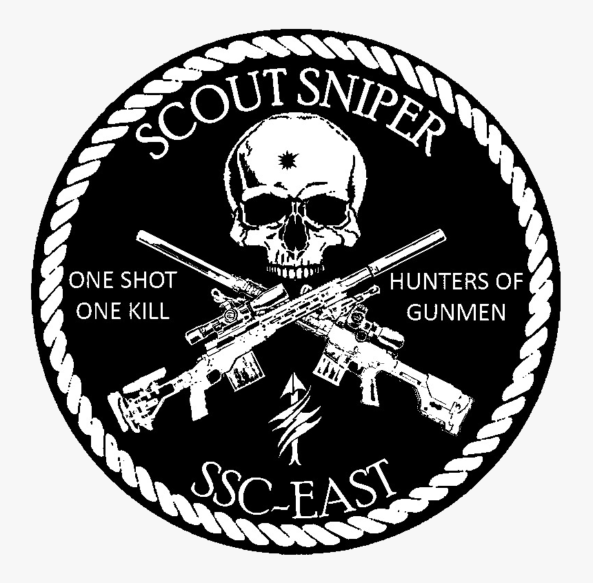 Us Marine Corps Scout Sniper School Logo - Usmc Scout Sniper Logo, HD Png Download , Transparent ...