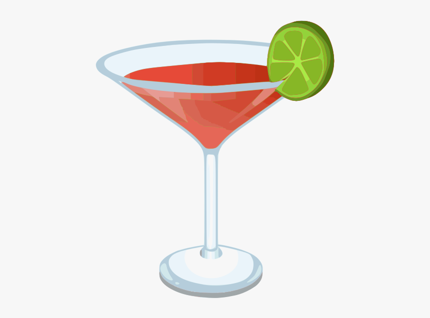 Cosmopolitan Cocktail Vector Image - Cocktail Vector Png, Transparent ...