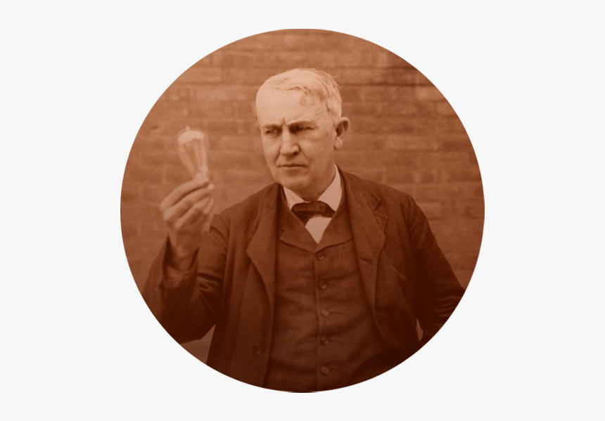 Thomas Edison Inventor - Thomas Edison, HD Png Download , Transparent ...