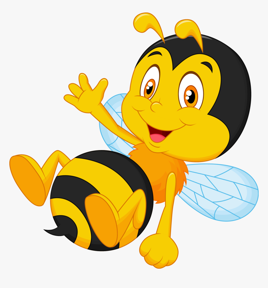 Bee Insect Clip Art Transprent Png Free - Cute Bee Cartoon Vector ...