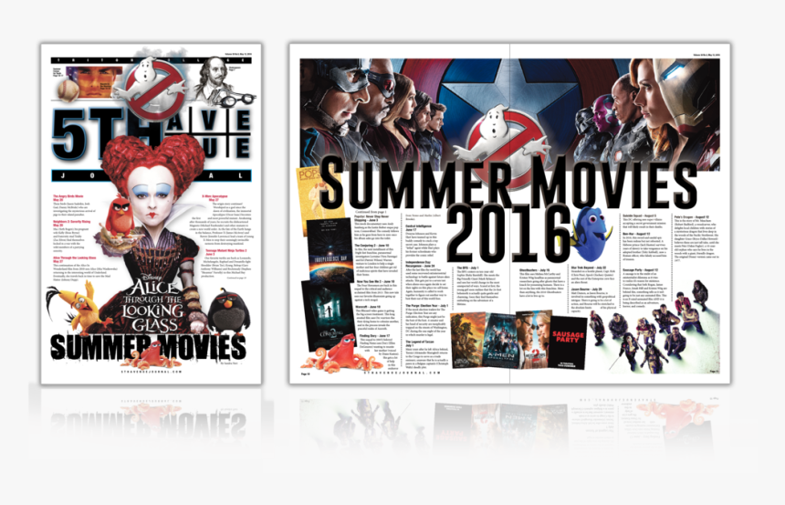 May 2016 Center Spread, HD Png Download , Transparent Png Image - PNGitem