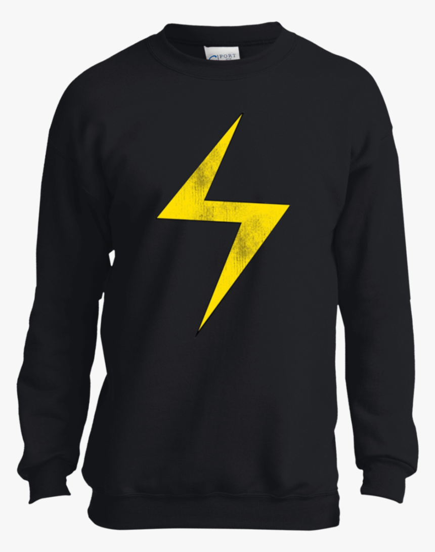 Marvel Lightning Bolt Ms - Computer Science T Shirt Design, HD Png ...