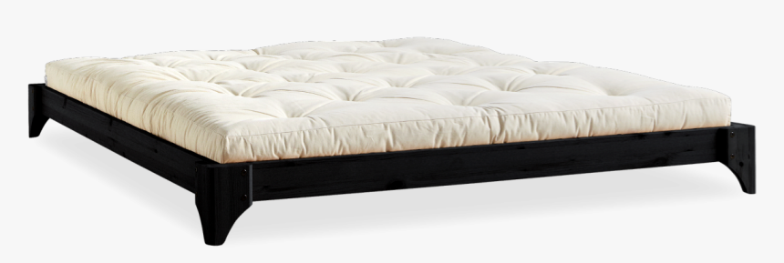 Bed Frame Elan - Letto Nero Legno, HD Png Download , Transparent Png ...