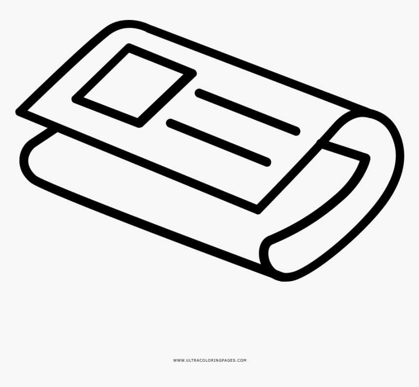 Newspaper Coloring Page at Kenneth Keene blog