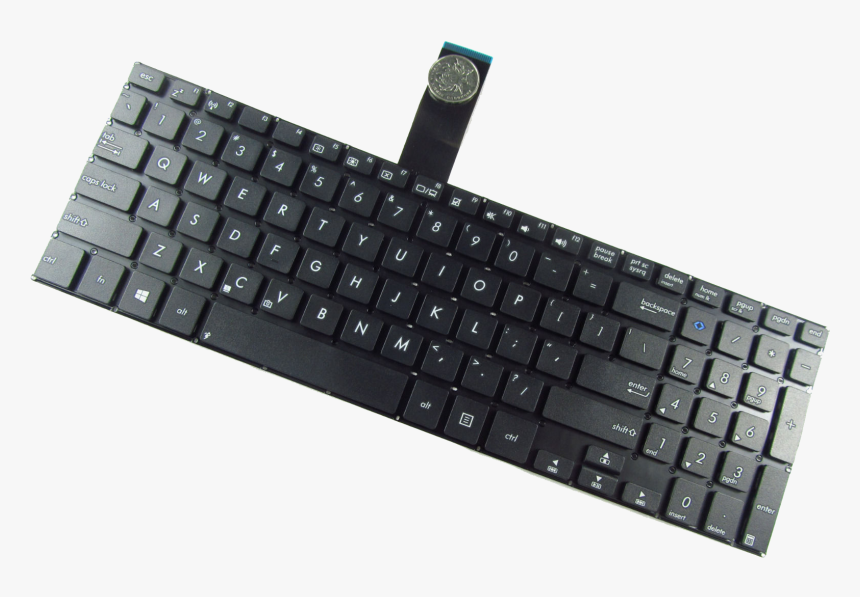 B N Ph M Laptop Asus K42 - Computer Keyboard, HD Png Download ...