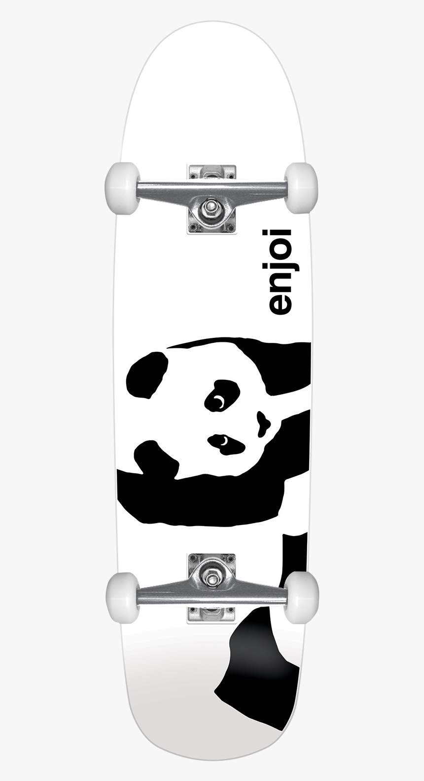 Enjoi Whitey Panda 8.0, HD Png Download , Transparent Png Image - PNGitem