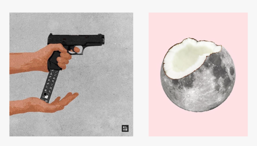 Rap Week 3 1-44 - Coconut Moon Illustration, HD Png Download ...