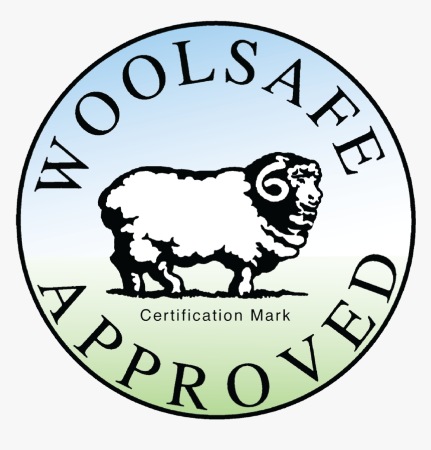 No Soaking The Carpets - Woolsafe Approved Logo, HD Png Download ...