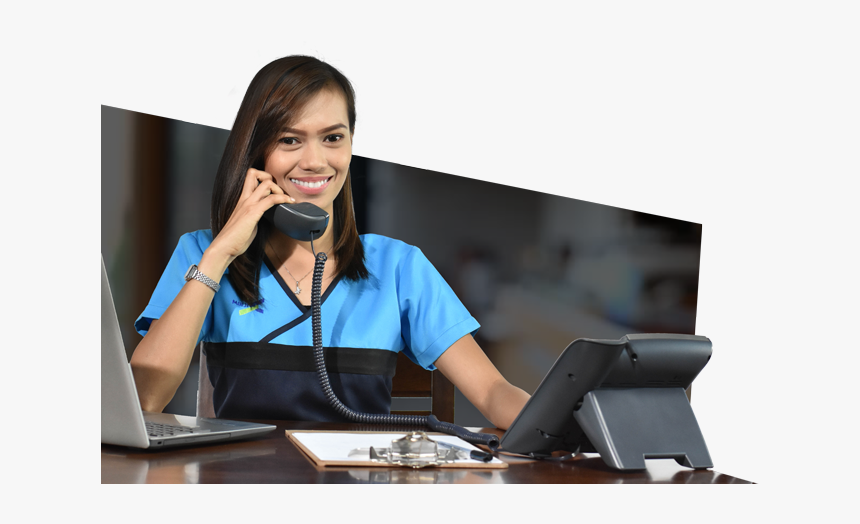 Virtual Assistant Answering Call - Output Device, HD Png Download ...